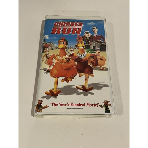 Media | Vhs Chicken Run Vhs 200 Dreamworks Clamshell | Poshmark